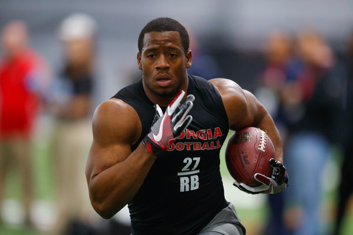 Projecting Where Nick Chubb Will Land After Day 1 of 2018 NFL Draft ...
