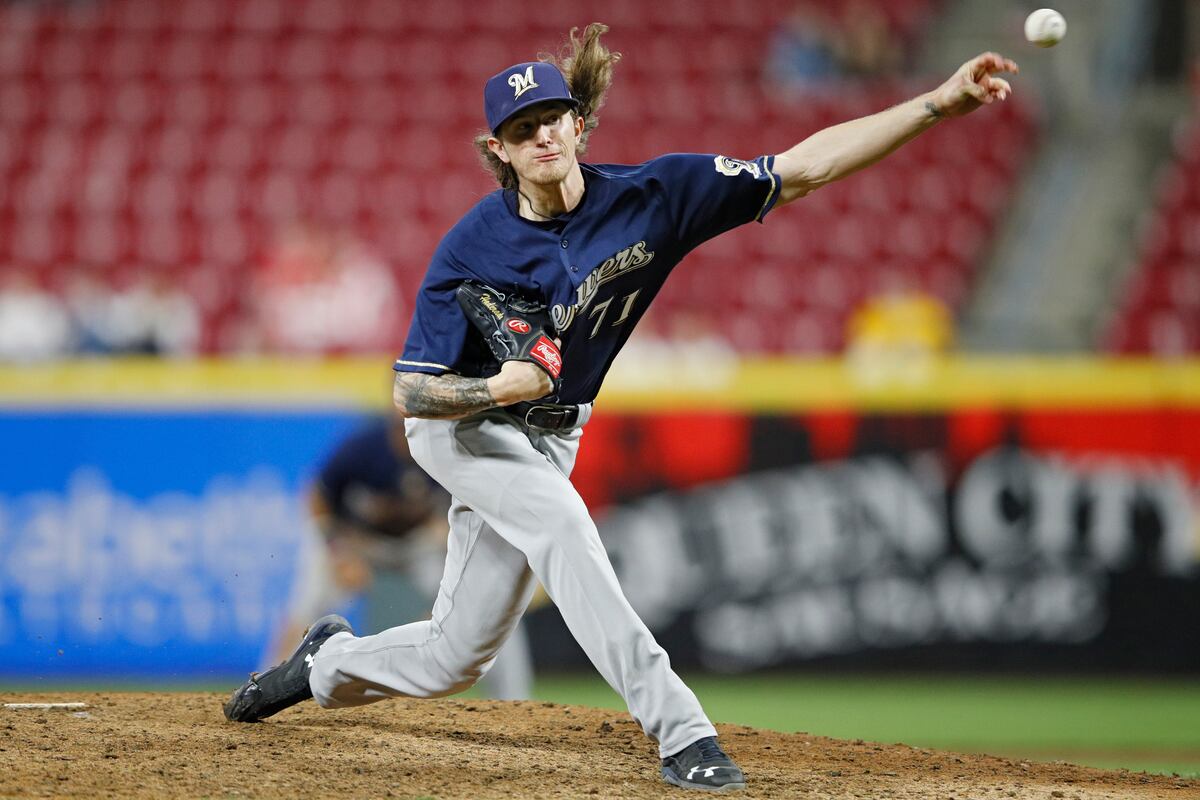 Josh Hader Becomes 1st Pitcher to Record 8 Ks in Fewer Than 3 Innings ...