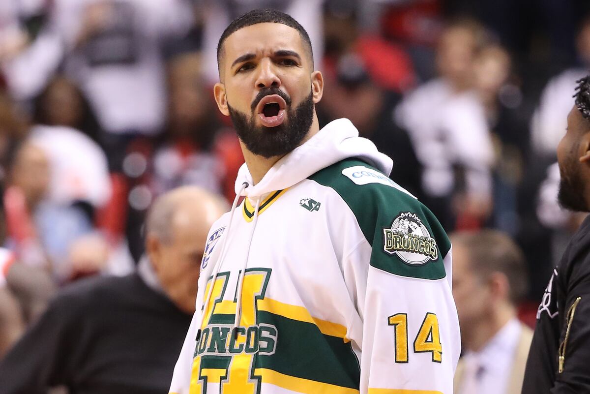 Drake Stunted on the Sports World with His Autographed Jersey ...