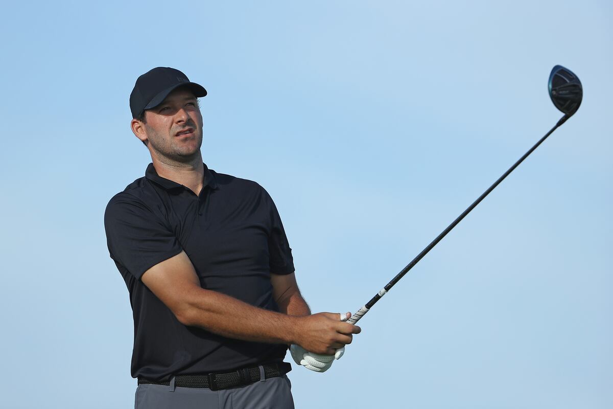 Tony Romo Tied for Lead of Carlton Woods Invitational After Shooting 3 ...