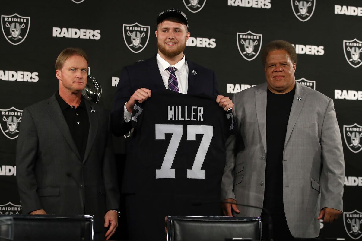Kolton Miller, Raiders Agree to 4-Year Rookie Contract | News, Scores ...