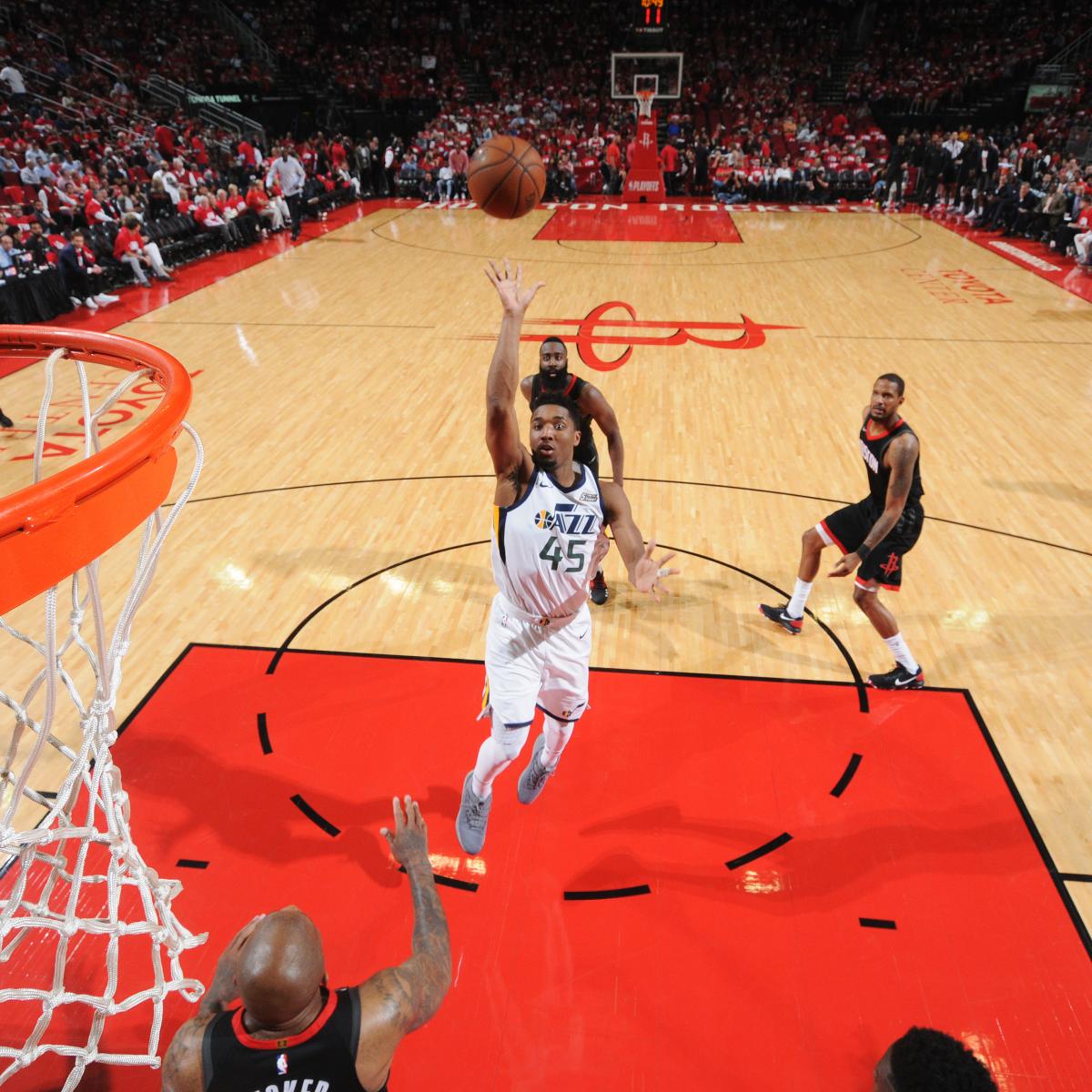 Donovan Mitchell, Balanced Jazz Even Series vs. James Harden, Rockets ... Donovan Mitchell, Balanced Jazz Even Series vs. James Harden, Rockets ...