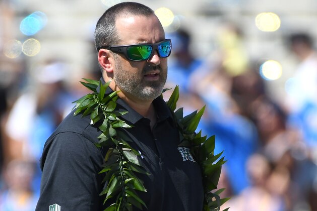 Hawaii HC Nick Rolovich Alleges Oregon St. Tampering with Current Players