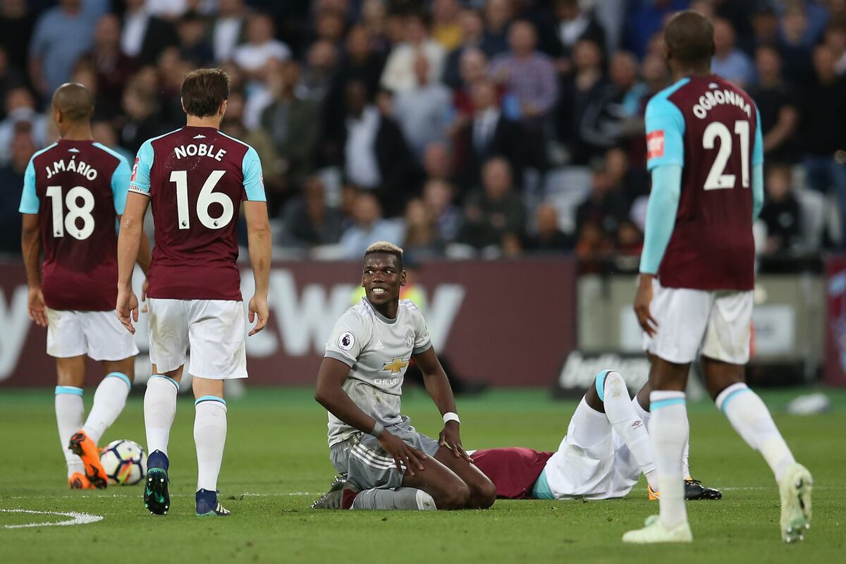 Paul Pogba Uninspiring as Manchester United Draw vs. West Ham | News ...