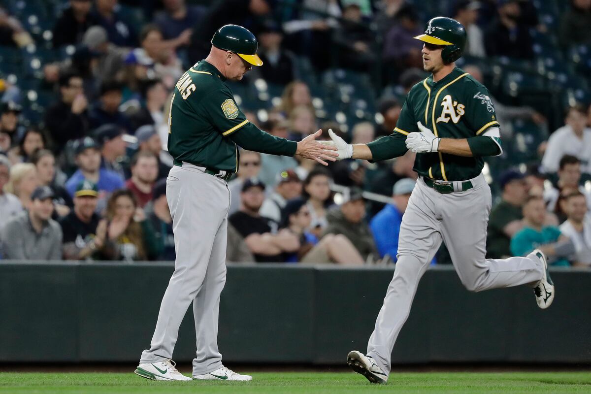Stephen Piscotty Hits HR in 1st At-Bat Since Returning from Bereavement ...