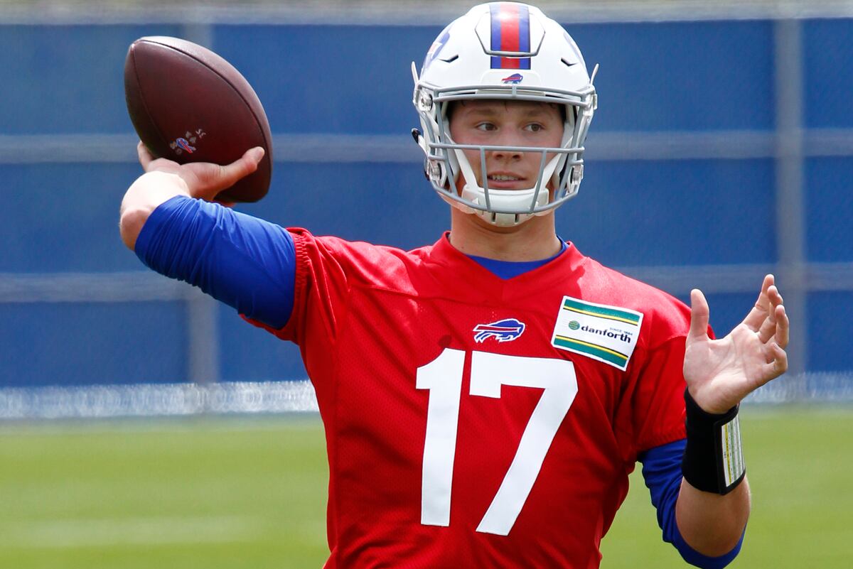 Josh Allen Serving as 3rd-String QB at Bills OTAs | News, Scores ...