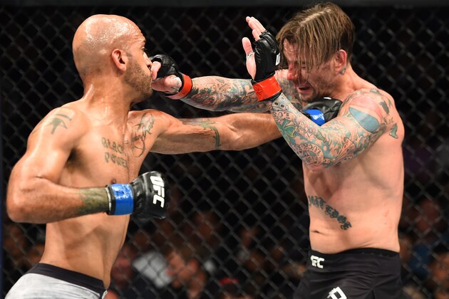 CM Punk Loses Return Fight vs. Mike Jackson at UFC 225 in Chicago