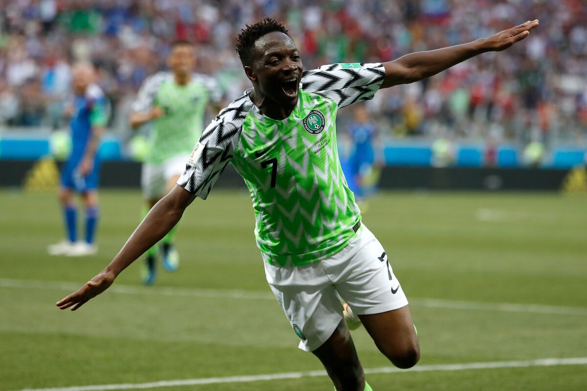 Ahmed Musa Brace Gives Nigeria Crucial Win vs. Iceland at 2018 World ...