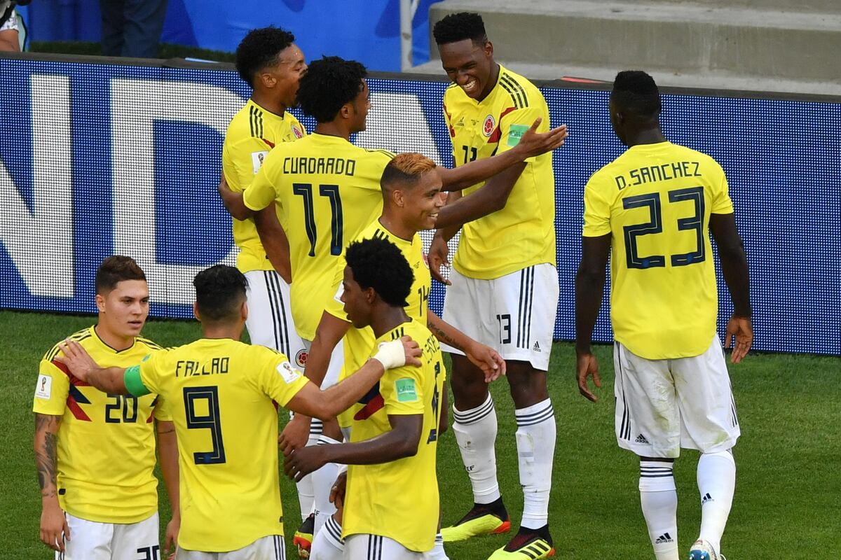 Colombia Drops Epic Group Dance Celebration After Goal at 2018 World ...