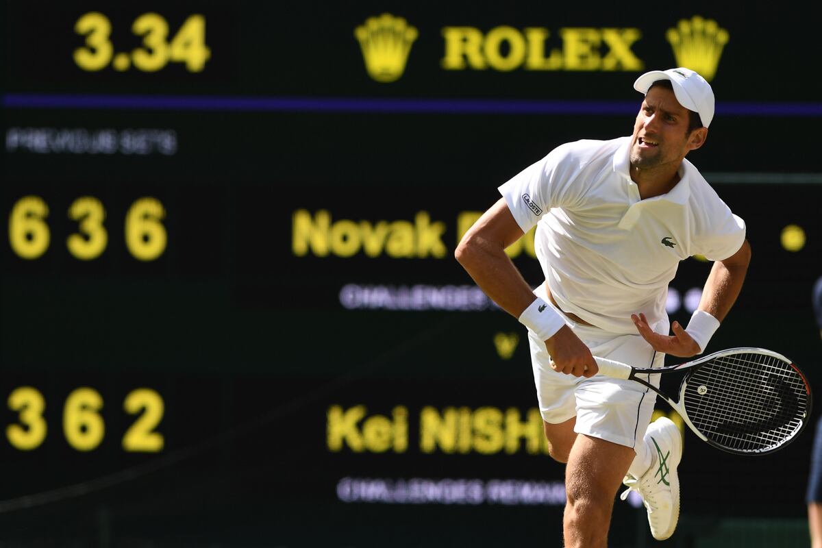 Novak Djokovic Advances to 2018 Wimbledon Semi-Finals with Win vs. Kei ...