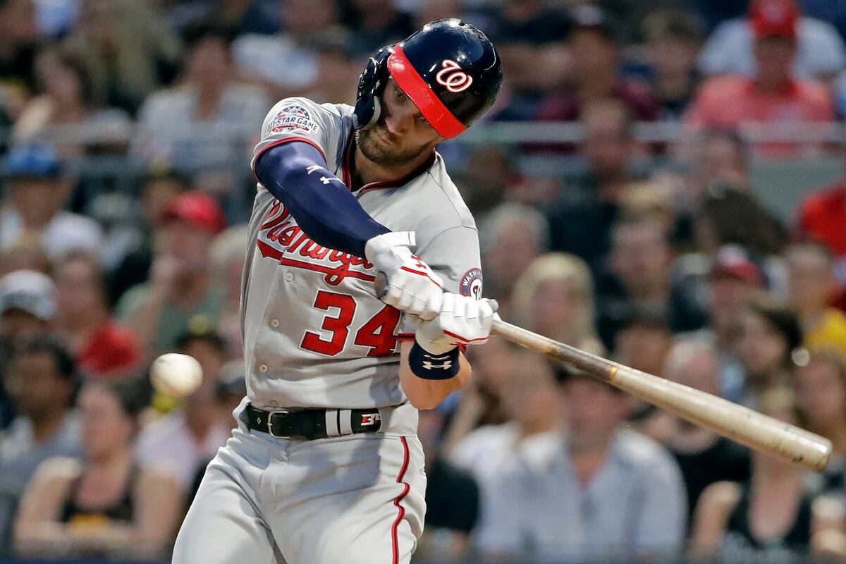 Bryce Harper, Kyle Schwarber Top Betting Odds to Win 2018 MLB Home Run ...