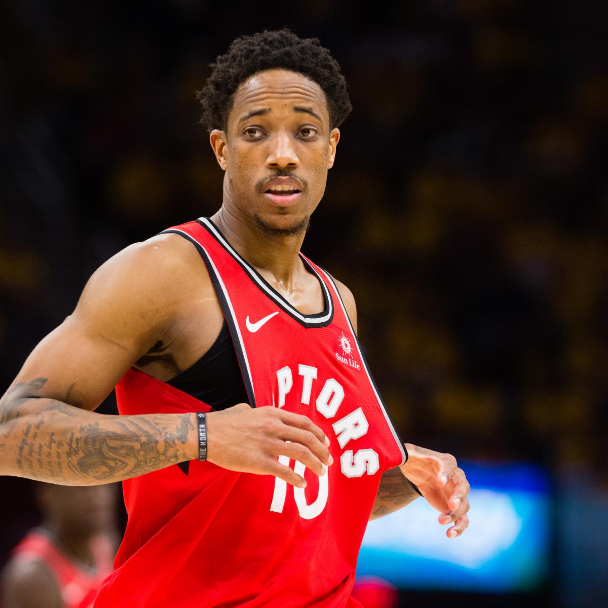 DeMar DeRozan Says He's 'Always Been a Fan' of Spurs HC Gregg Popovich ...