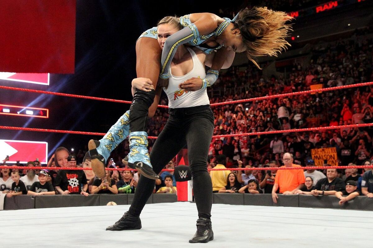 Preview for Ronda Rousey's 1st TV Match and August 6 Episode of WWE Raw ...