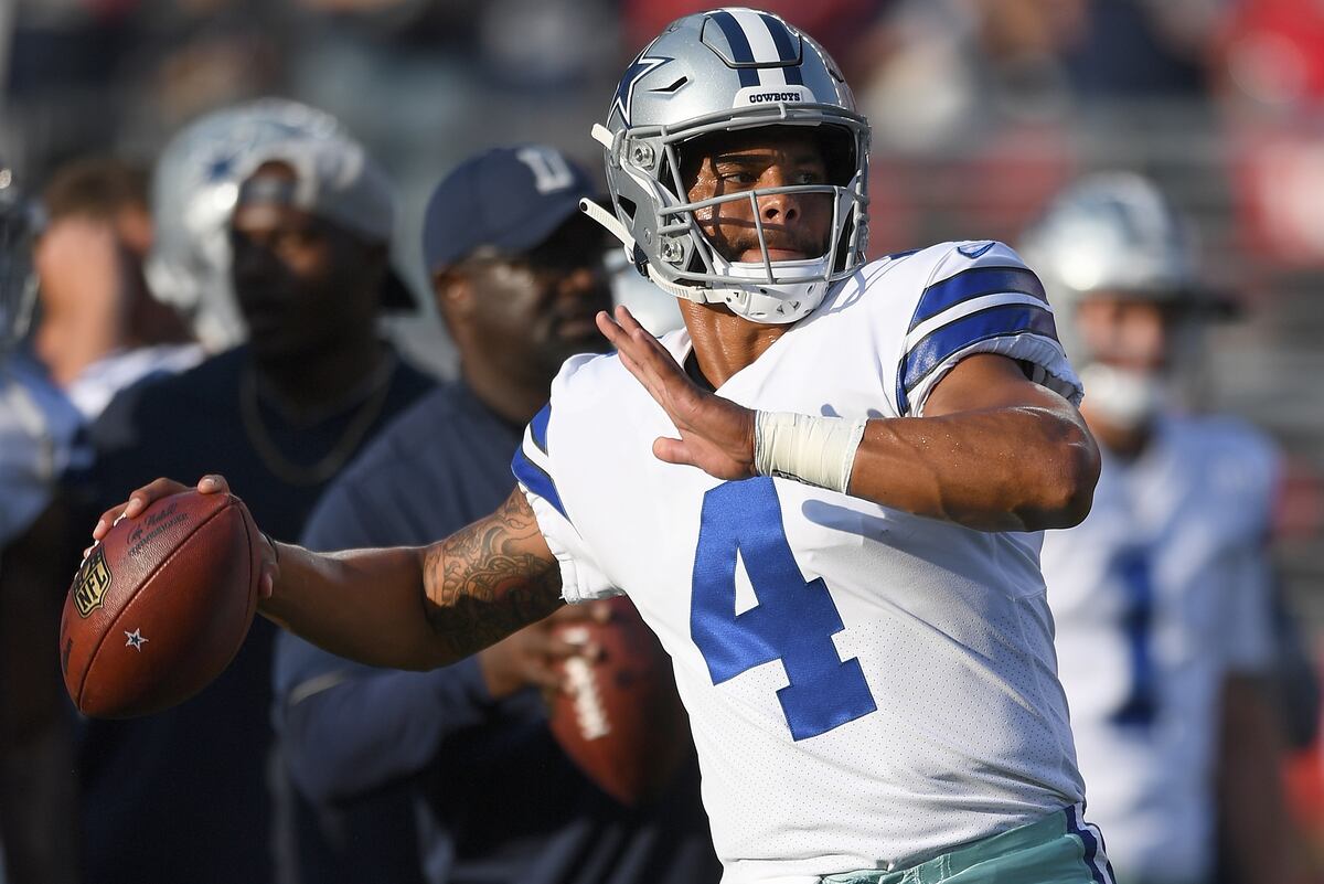 Cowboys' Dak Prescott's Dad Nathaniel Arrested for Marijuana; Mugshot ...