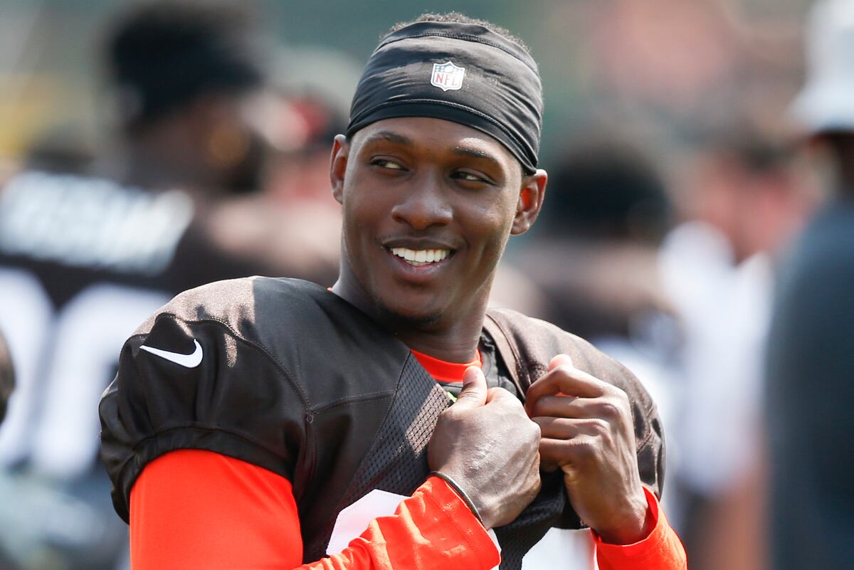 Damarious Randall Donates Browns Jerseys Despite Winning NBA Finals Bet ...