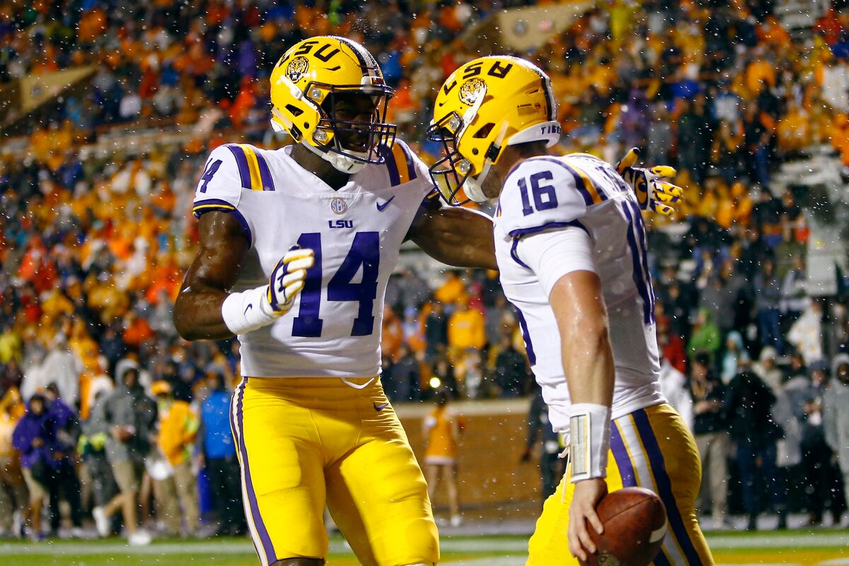 Suspended WR Drake Davis Reportedly Kicked off LSU After Arrest ...