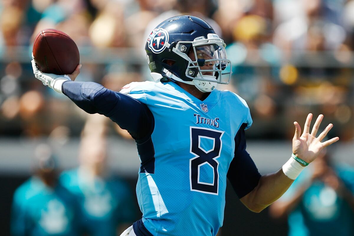 Marcus Mariota 'Getting Better', Expected to Play Week 4 After Elbow ...
