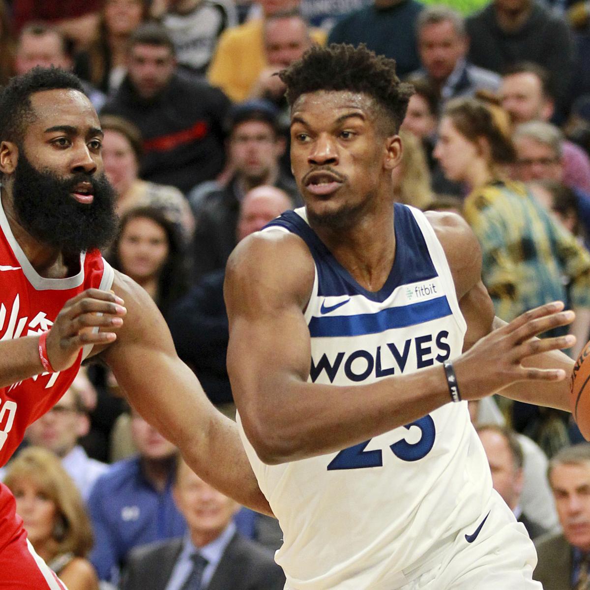 Updated Trade Packages and Landing Spots for Timberwolves Star Jimmy ...