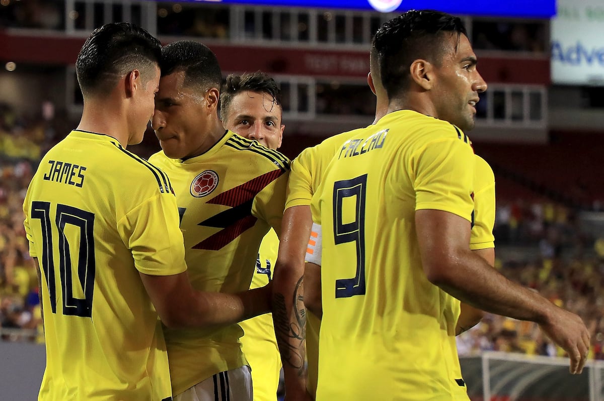 James Rodriguez, Colombia Beats USA Men's Soccer 4-2 in 2018 Friendly ...