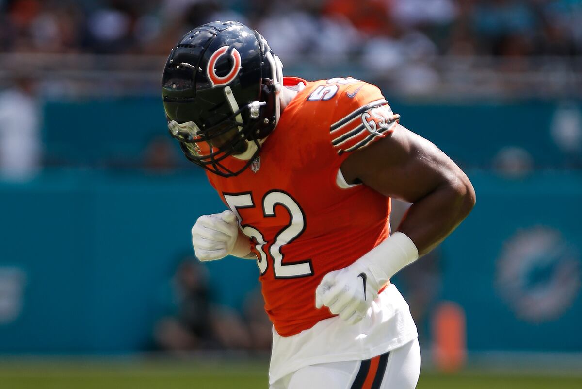 Khalil Mack Injured Ankle vs. Dolphins and 'Gutted It Out' for Rest of ...