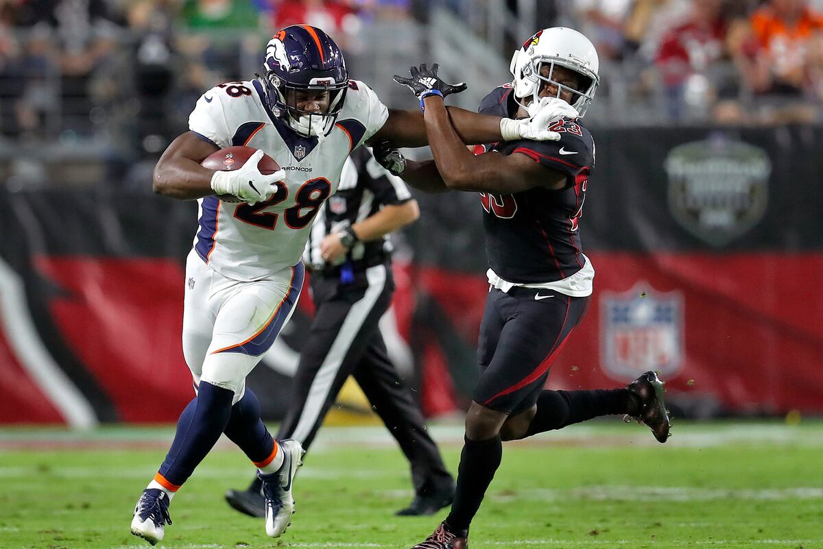 Broncos RB Royce Freeman Ruled Out vs. Chiefs in Week 8 with Ankle ...