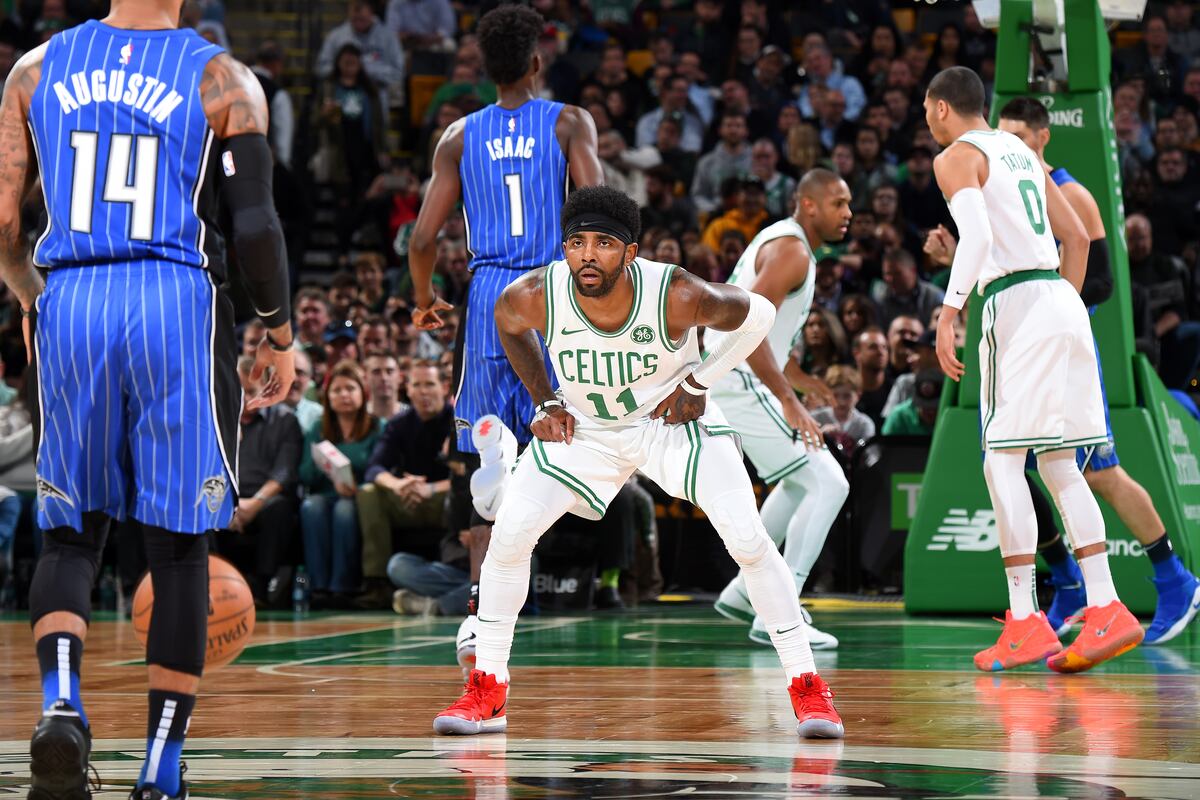 Celtics' Kyrie Irving Looking to Improve His Defense: I've Coasted ...
