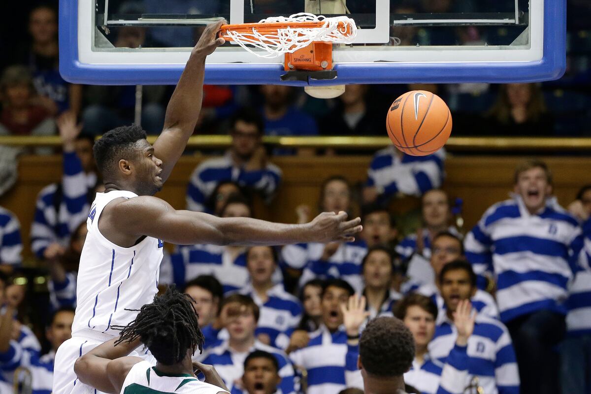 Video: Zion Williamson Dunk vs. Eastern Michigan Causes Twitter to ...