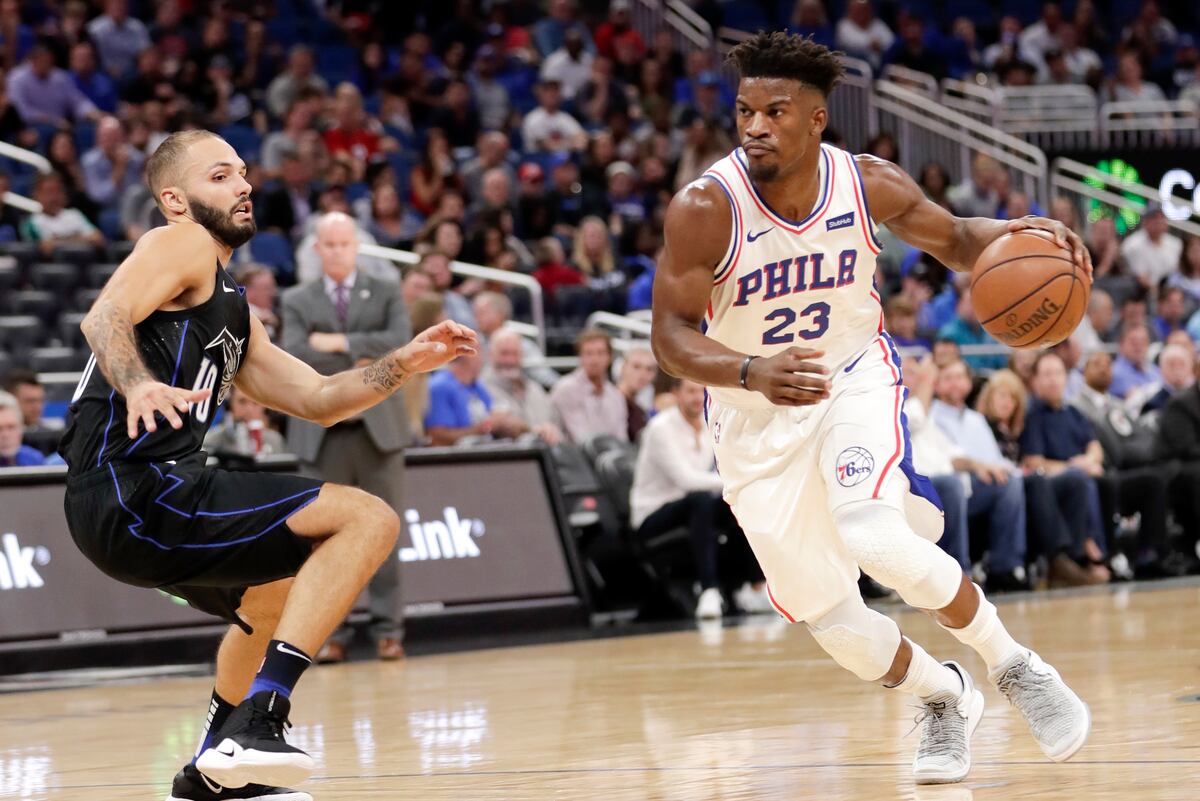 Jimmy Butler Scores 14 as 76ers Lose to Magic in Star's Debut | News ...