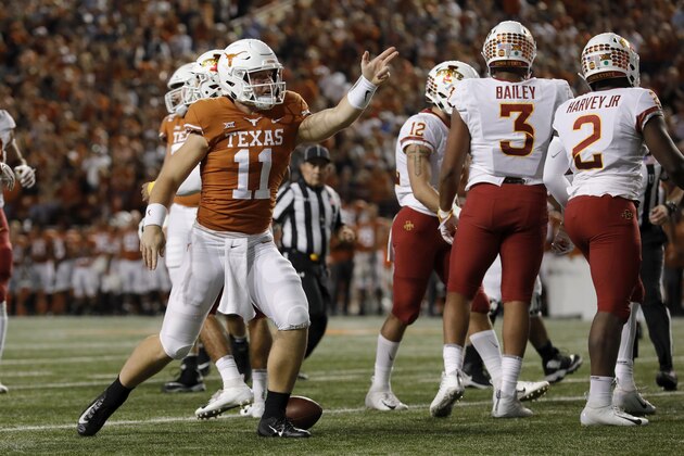 Texas Keeps Big 12 Title Hopes Alive with 24-10 Win over Iowa State