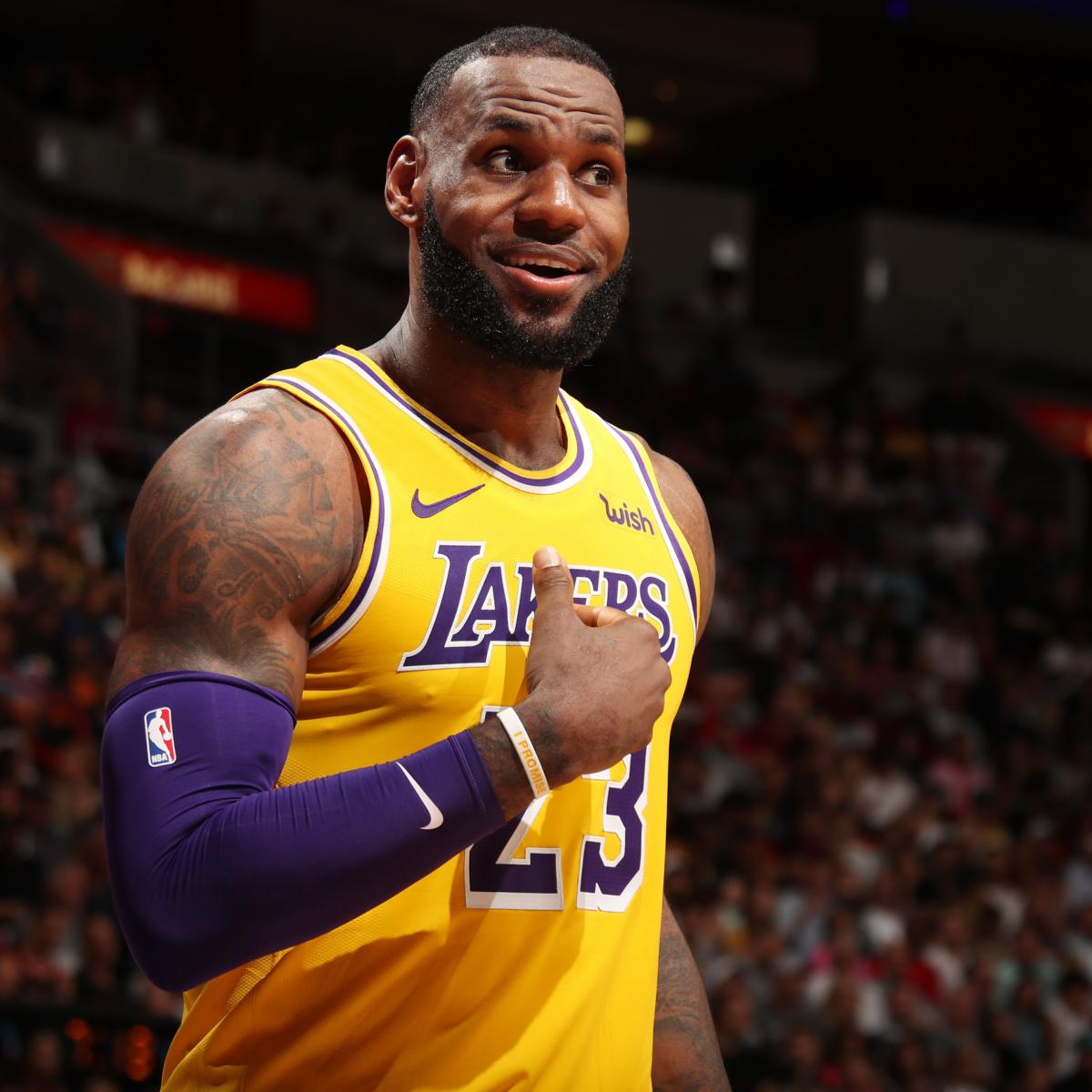 LeBron James Explodes for 51 Points as Lakers Cruise Past Heat | News ... LeBron James Explodes for 51 Points as Lakers Cruise Past Heat | News ...