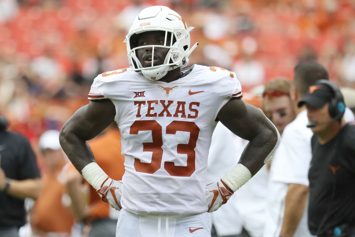 Texas LB Gary Johnson Suspended vs. Kansas for Breaking Team Rules ...