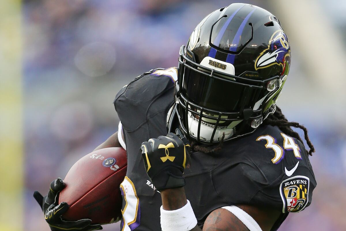 Alex Collins Inactive vs. Raiders with Foot Injury | News, Scores ...