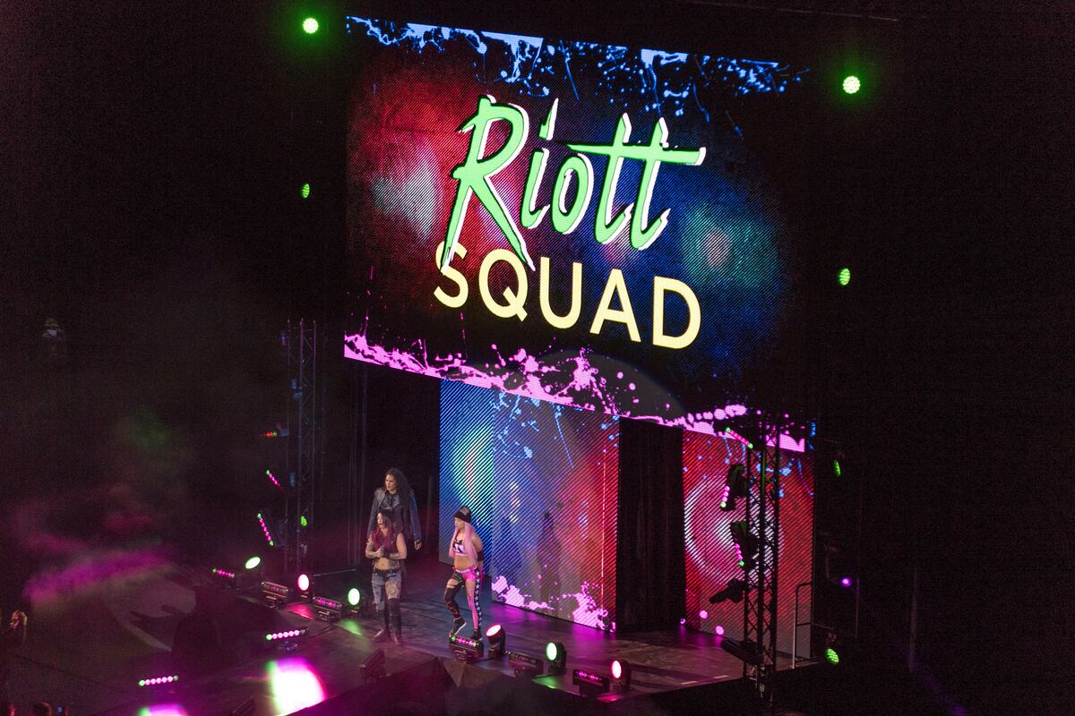 WWE Superstars Sarah Logan, Raymond Rowe Get Married in Viking-Themed ...