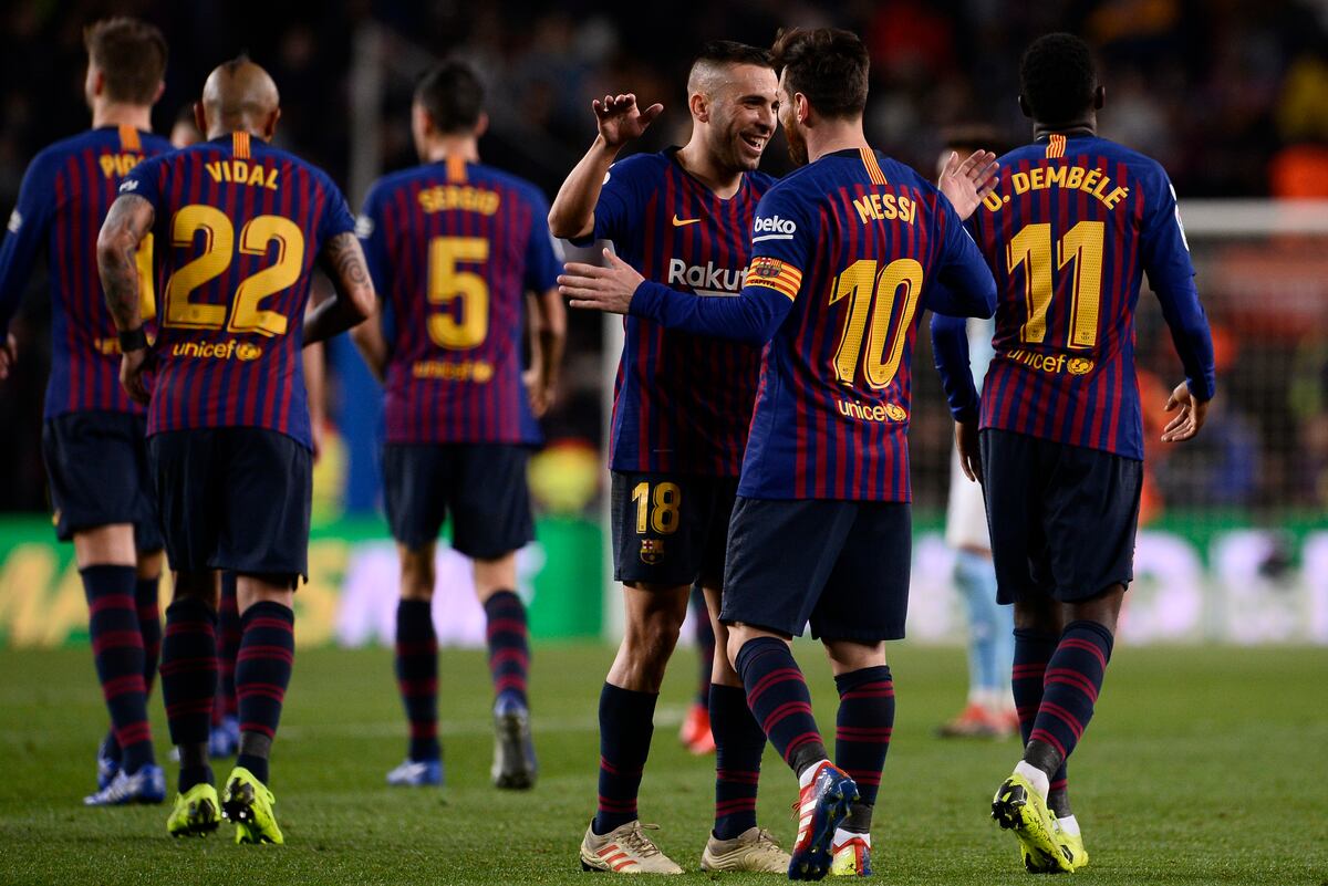 Lionel Messi, Ousmane Dembele Guide Barcelona Past Celta Vigo | News ...