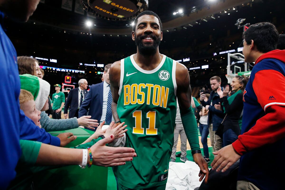 Video: Watch Kyrie Irving Gift Homeless Man More Than $240 Before ...
