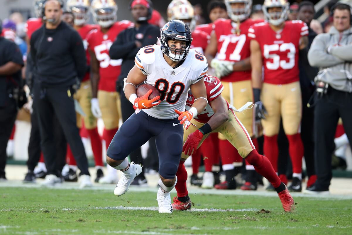 Trey Burton Inactive for Bears' Wild Card Game vs. Eagles with Groin ...