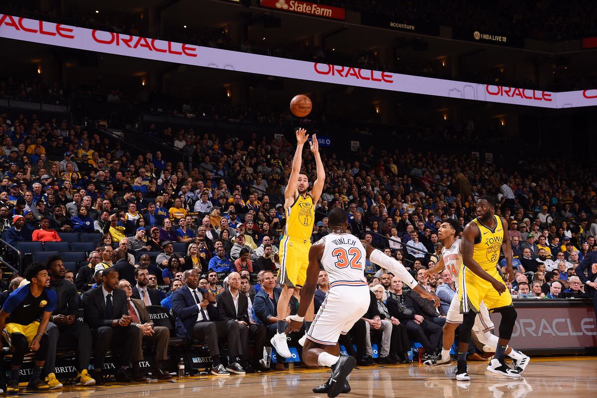 Klay Thompson Dominant, Warriors Demolish Kevin Knox, Overmatched ...