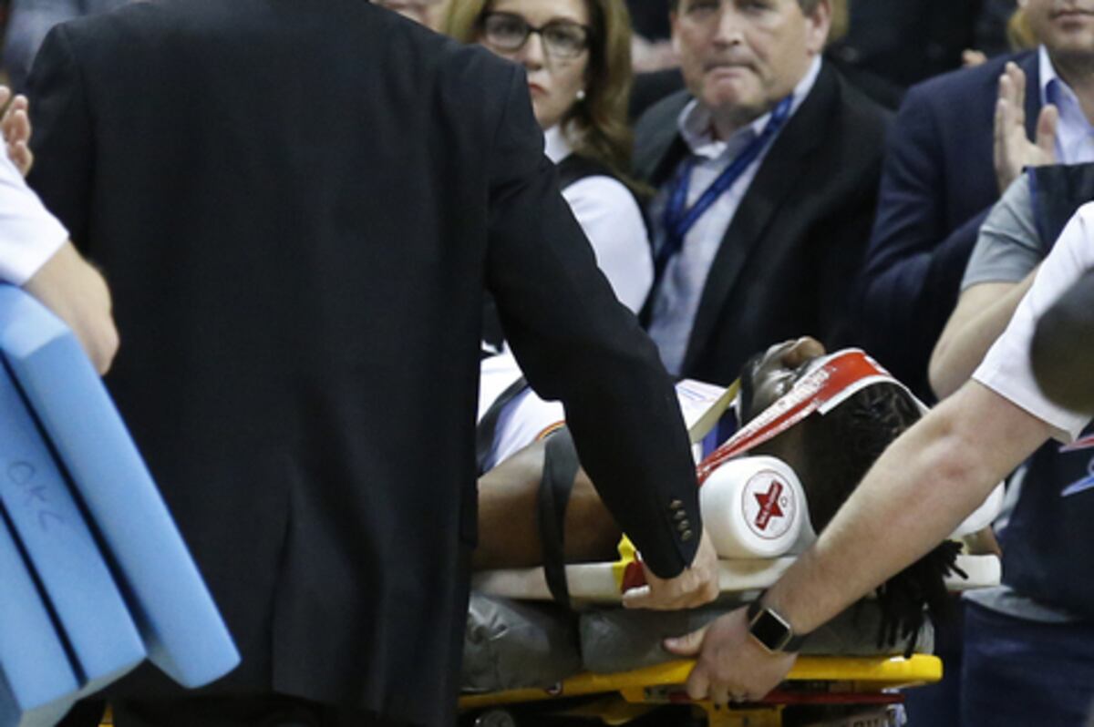 Nerlens Noel Avoided Fractures After Scary Fall, Diagnosed with ...