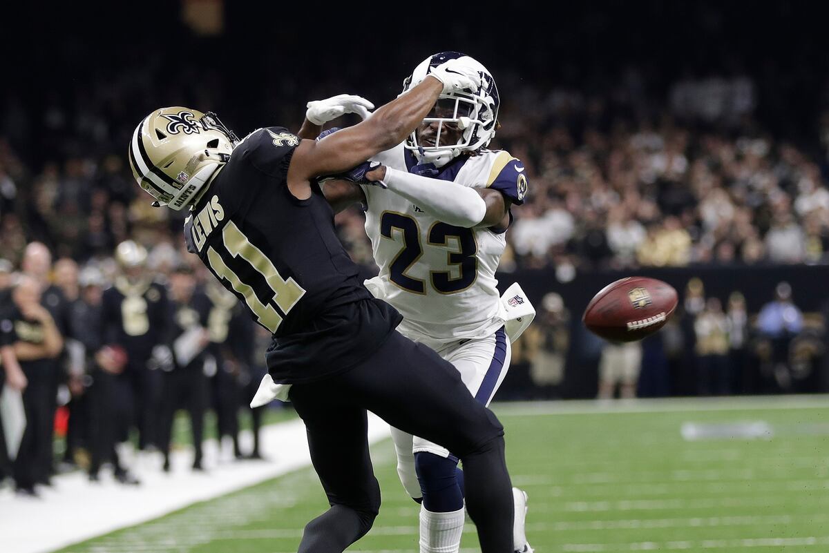 Look: Rams Avoid Flag on Blatant Pass Interference Against Tommylee ...