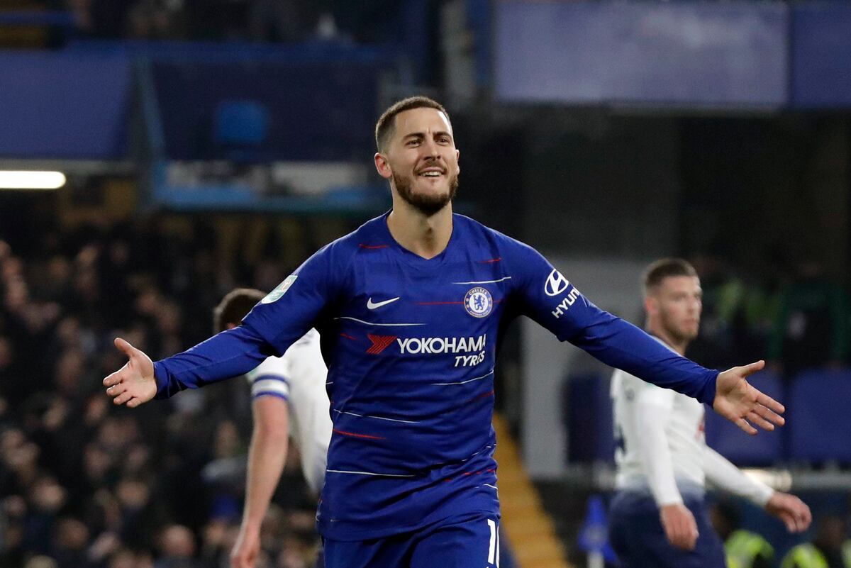 Eden Hazard Leads Chelsea to PK Win vs. Tottenham to Advance in 2019 ...
