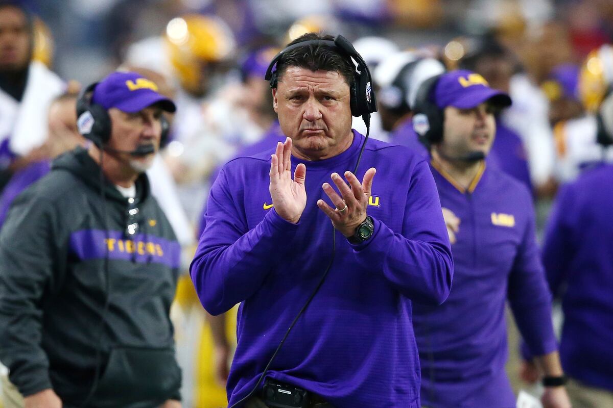 LSU Coach Ed Orgeron to Reportedly Receive Contract Extension | News ...