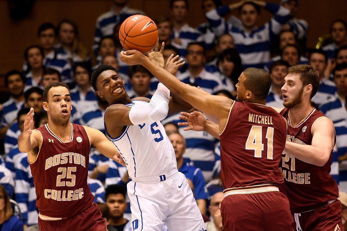 Zion Williamson, RJ Barrett Dominant as Duke Demolishes Boston College ...