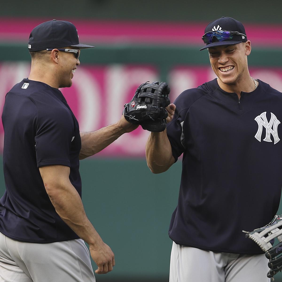 MLB Home Run Leader Odds: Giancarlo Stanton, Aaron Judge Early ... MLB Home Run Leader Odds: Giancarlo Stanton, Aaron Judge Early ...