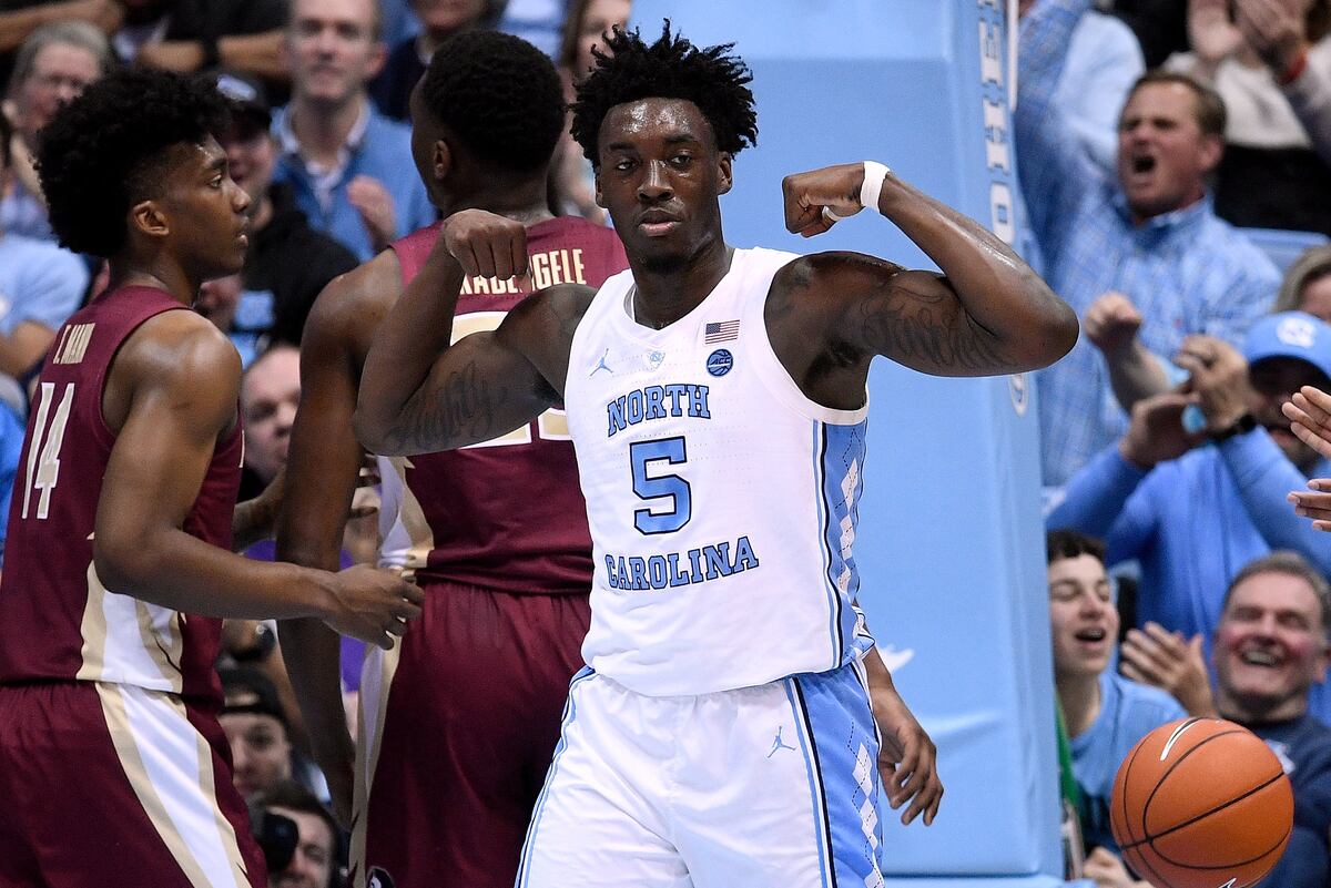 Nassir Little Erupts as No. 8 UNC Routs No. 16 FSU Behind Strong 2nd ...
