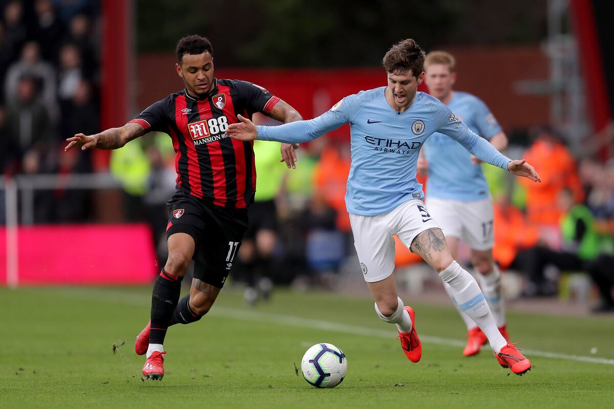 John Stones Suffers Apparent Injury vs. Bournemouth | News, Scores ...