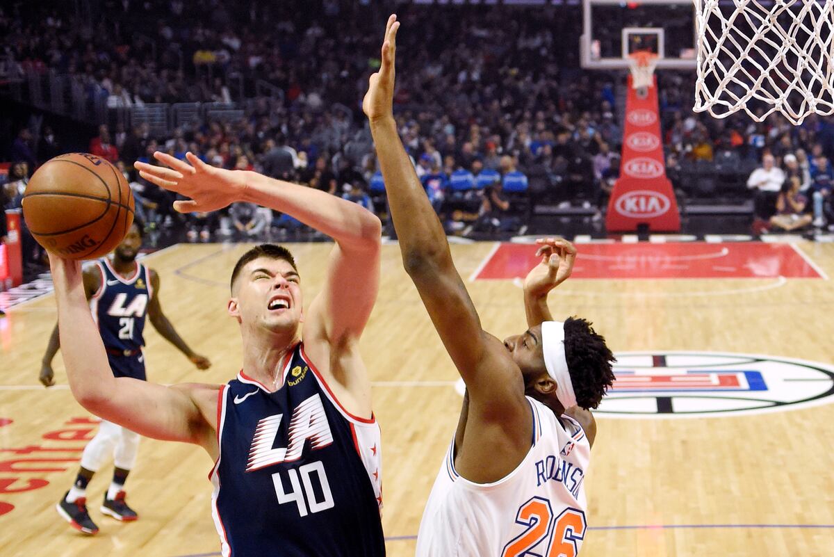 Ivica Zubac After Clippers Crush Knicks: Lakers 'Didn't Have Nights ...