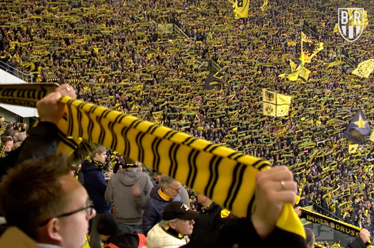 Inside Borussia Dortmund's Yellow Wall | News, Scores, Highlights ...