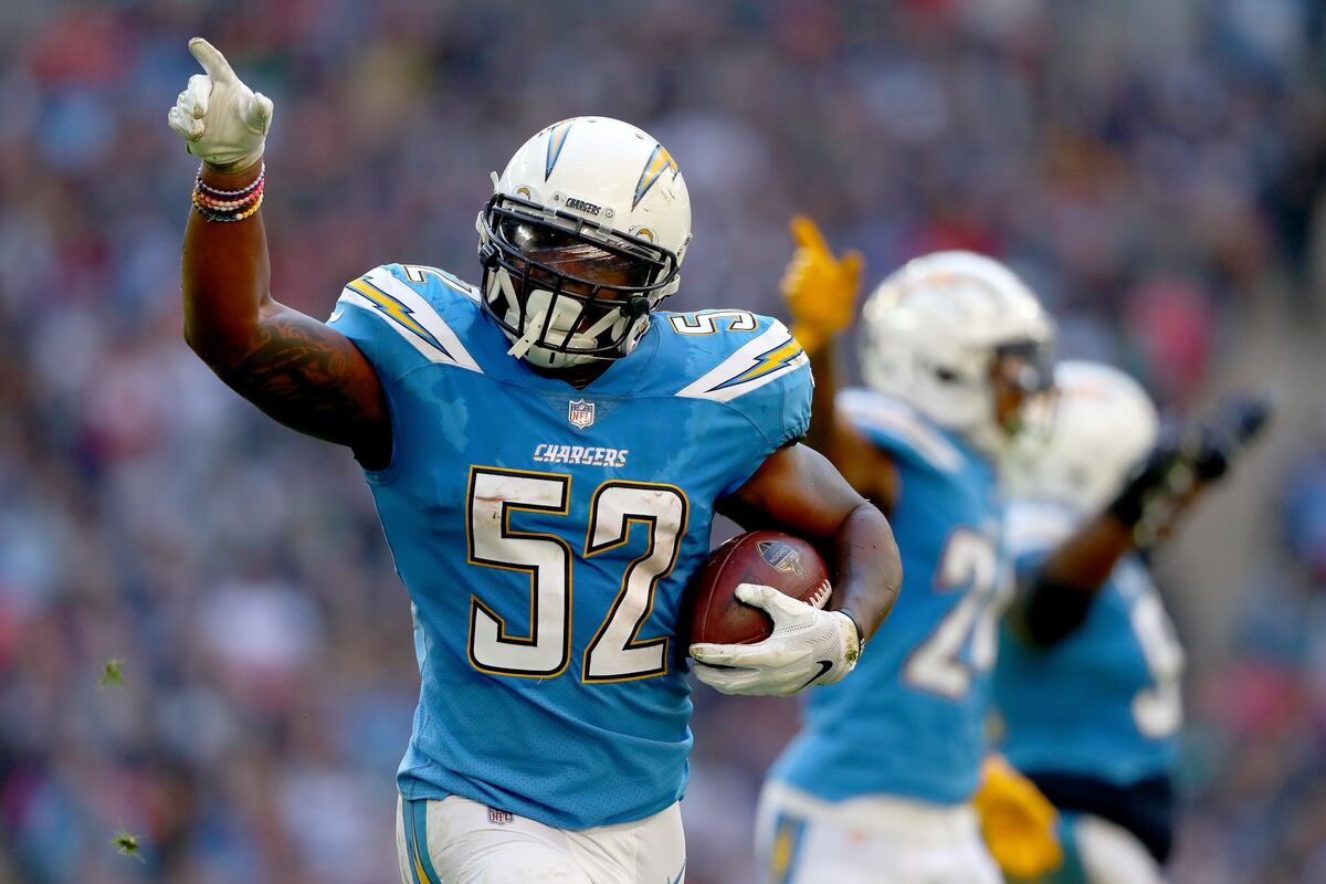Denzel Perryman, Chargers Reportedly Agree to 2-Year Contract Extension ...