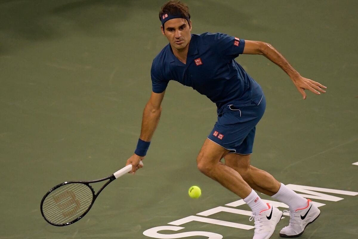 Roger Federer Breezes by Kyle Edmund; Advances to Quarterfinals at ...