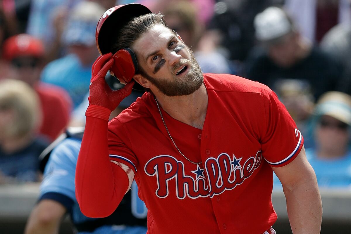 Bryce Harper Exits Phillies' Game vs. Padres with Dehydration | News ...